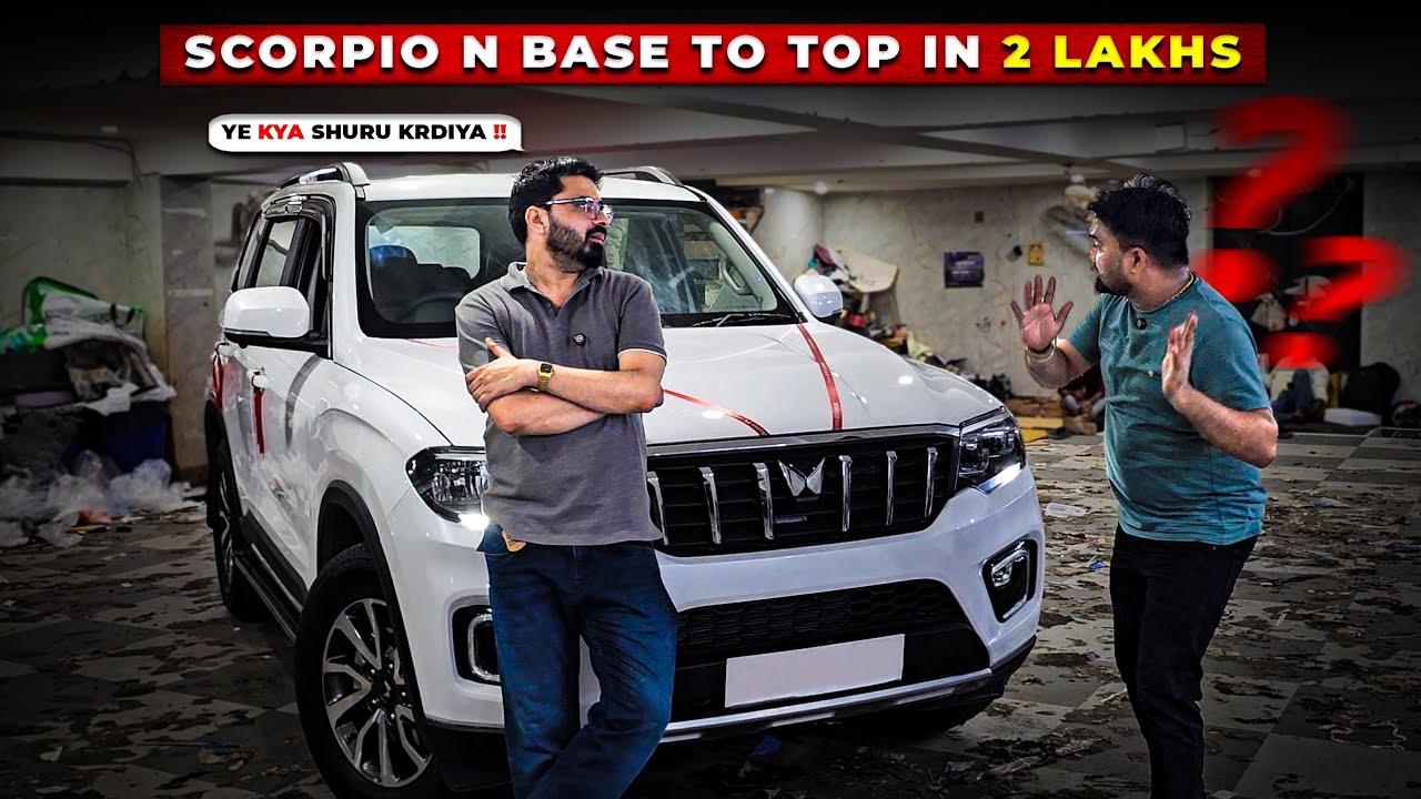 Scorpio N Top Model in just 17 Lakhs || Scorpio N Base to Top Model in ...