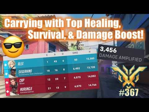 Carrying with Top Healing, Survival, & Damage Boost! 😎 - Season 7 ...