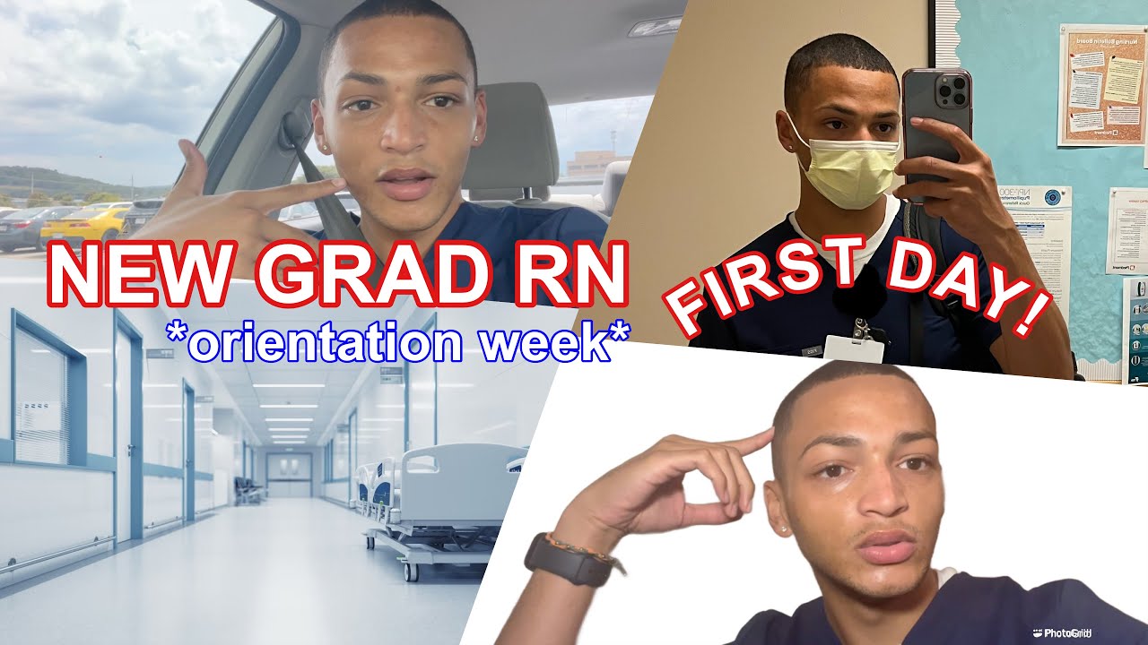 MY FIRST DAY AS A NEW GRAD NURSE! I Orientation Week I ICU Nurse ...