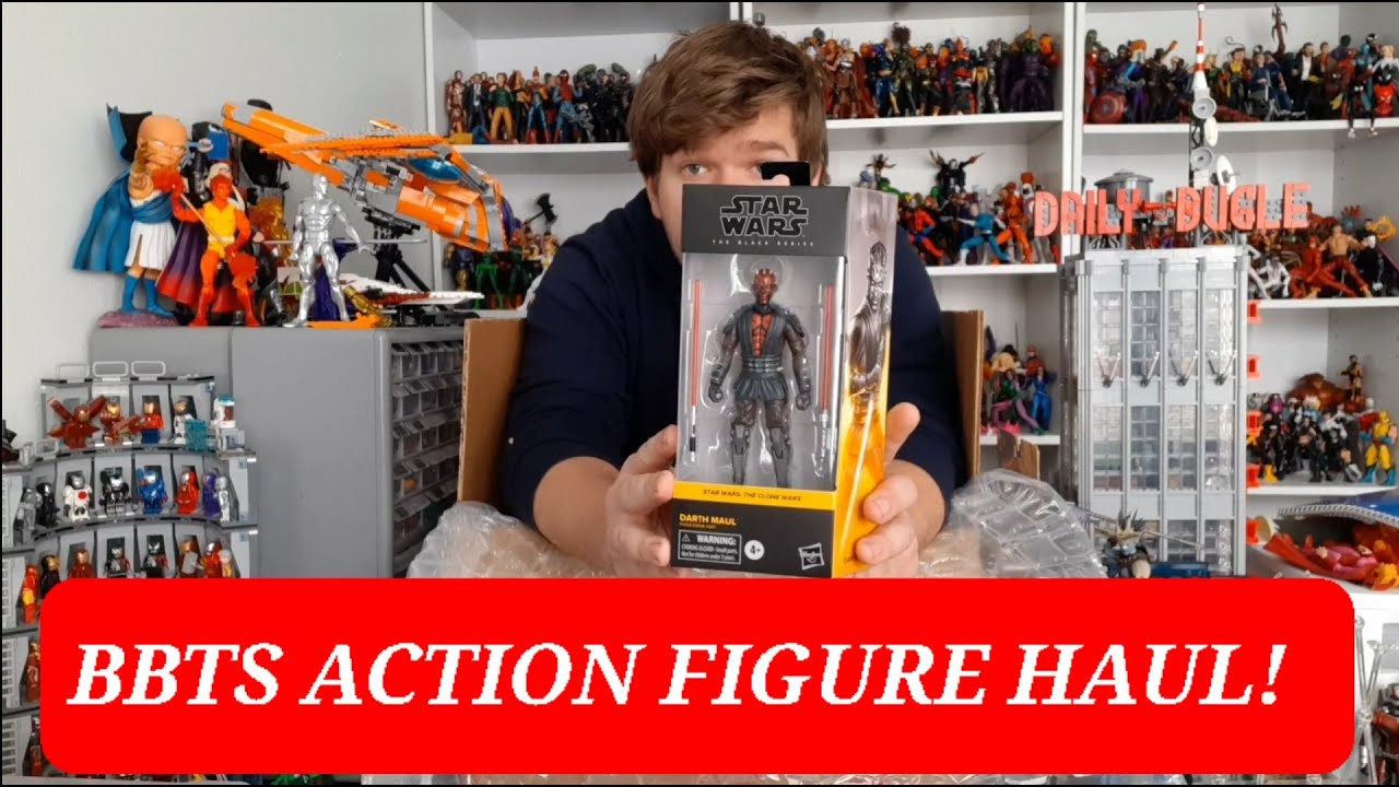 Unboxing Pile of Loot box From BBTS: Marvel Legends, Black Series, Star ...