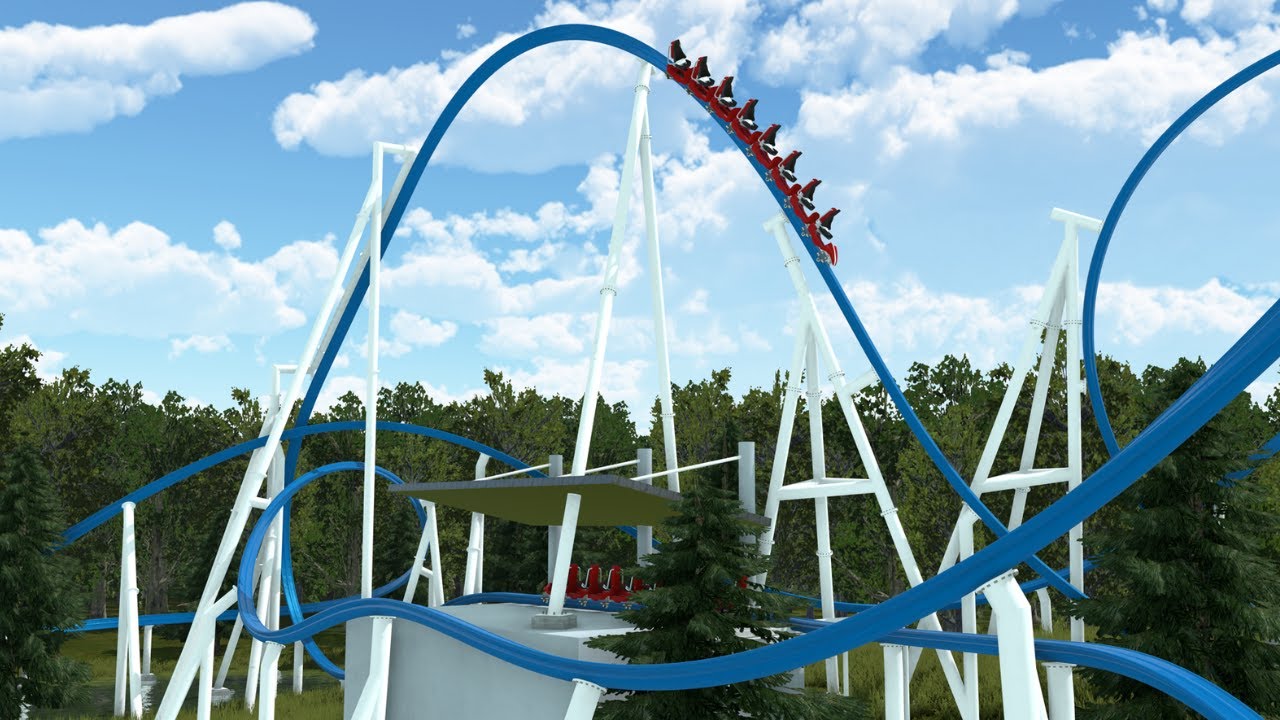Vortex | Intamin Hot Racer Concept Layout | No Limits 2 Coaster ...
