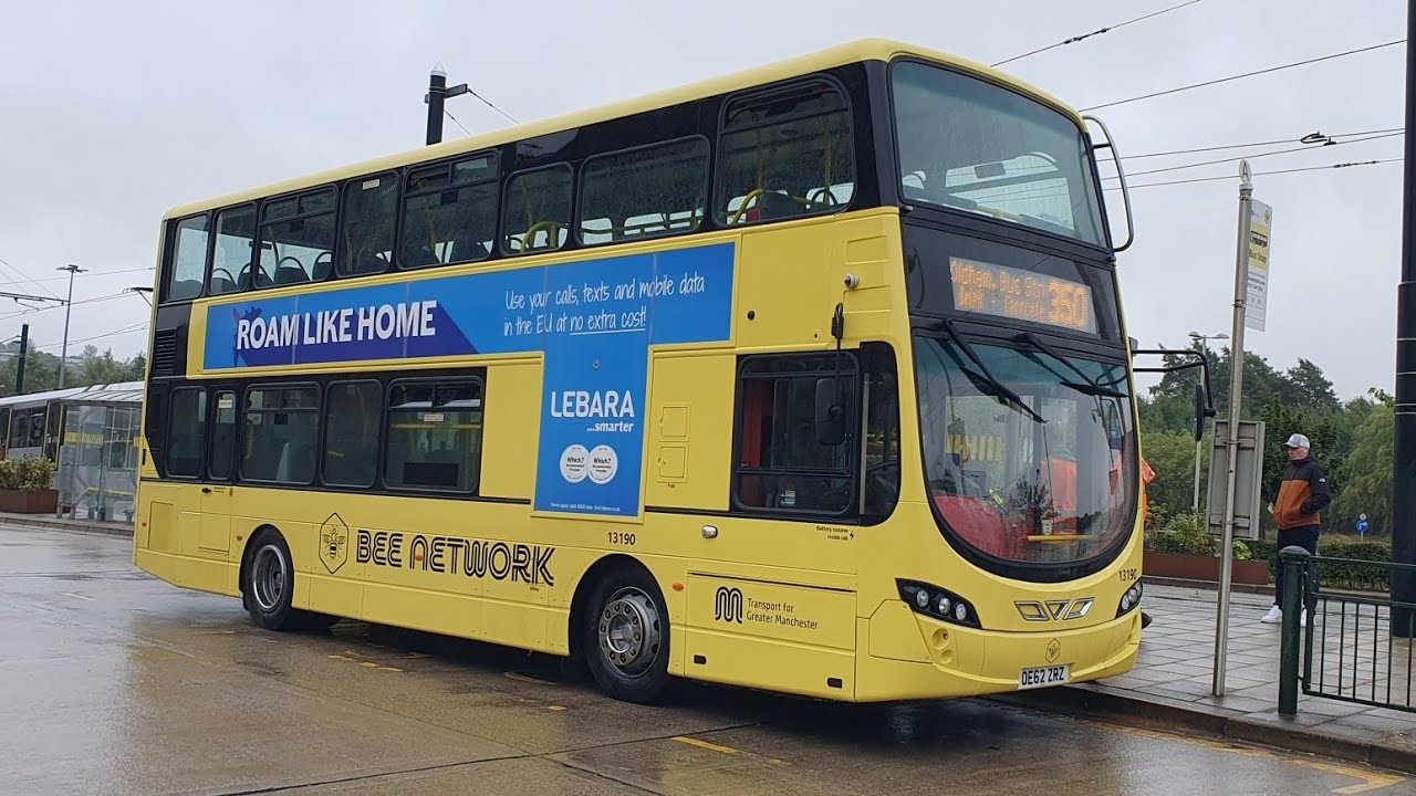 Stagecoach Manchester Volvo B5LH/Wright Eclipse Gemini 2 13190/OE62ZRZ ...