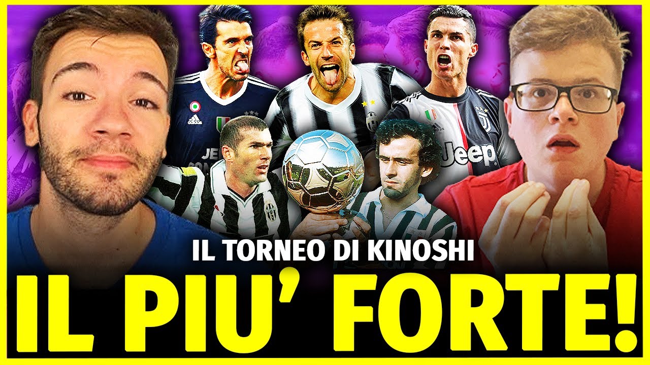 ⭐️ KINOSHI VOTA il più GRANDE CALCIATORE della STORIA della JUVENTUS‼️ - SICKWOLF - YouTube