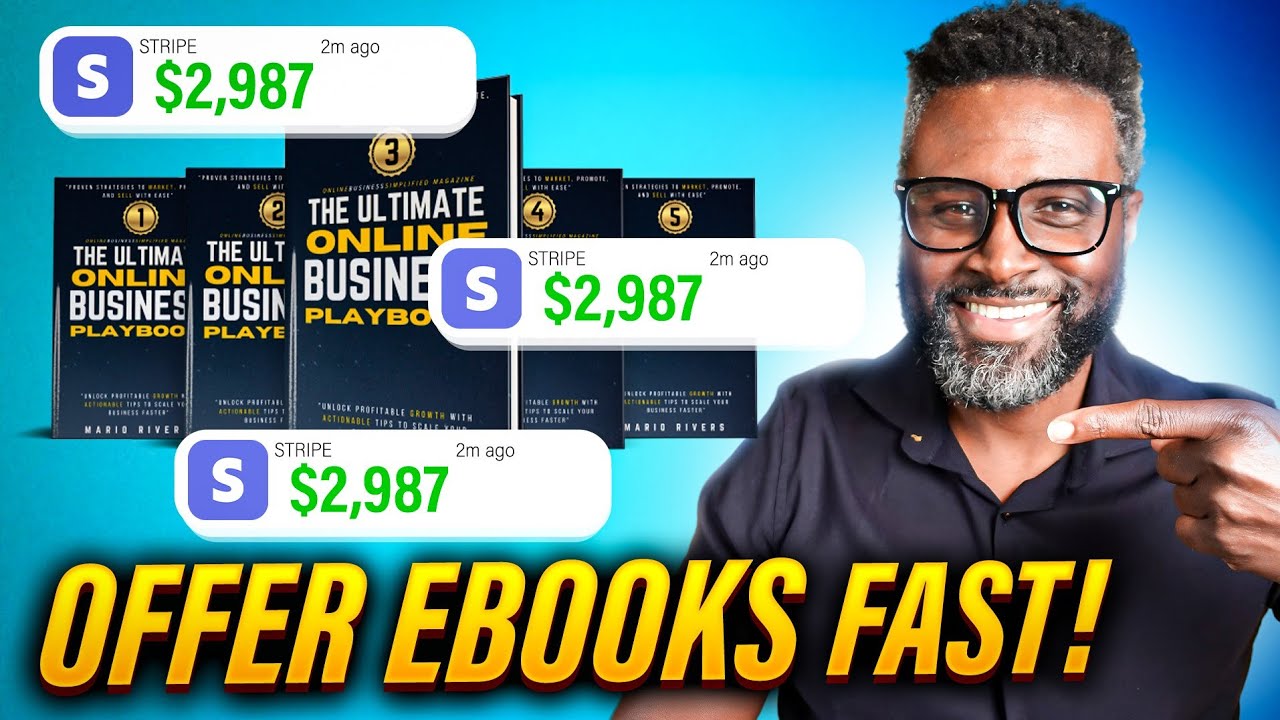 How to Offer Your Ebook on Your Website Simple & Easy - YouTube