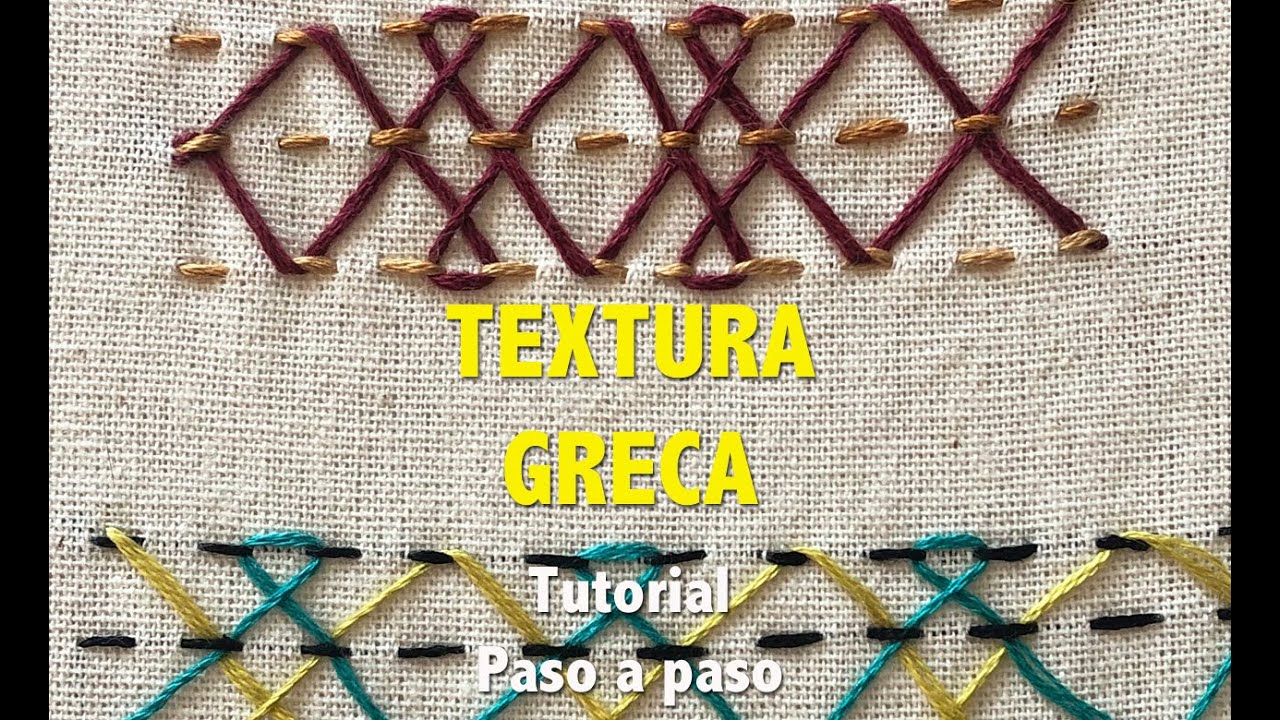TEXTURA GRECA- TUTORIAL PASO A PASO - YouTube