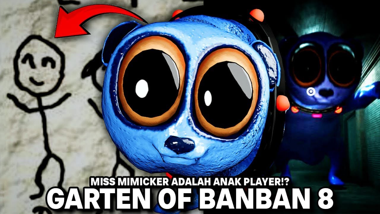 Misteri Miss Mimicker Adalah Anak Player!? GARTEN OF BANBAN 8 - YouTube