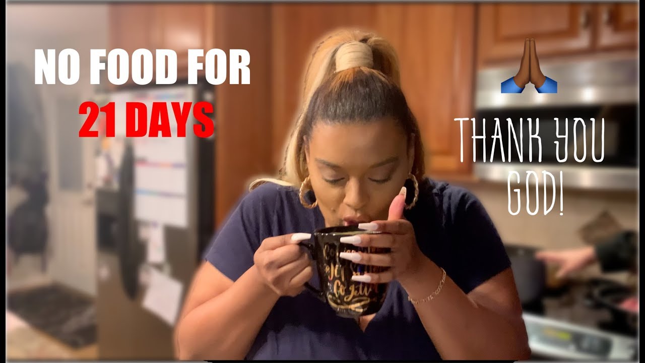 my first meal in 21 days - FOR GOD - YouTube