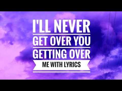MYMP - I'll never get over you getting over me (lyrics) - YouTube
