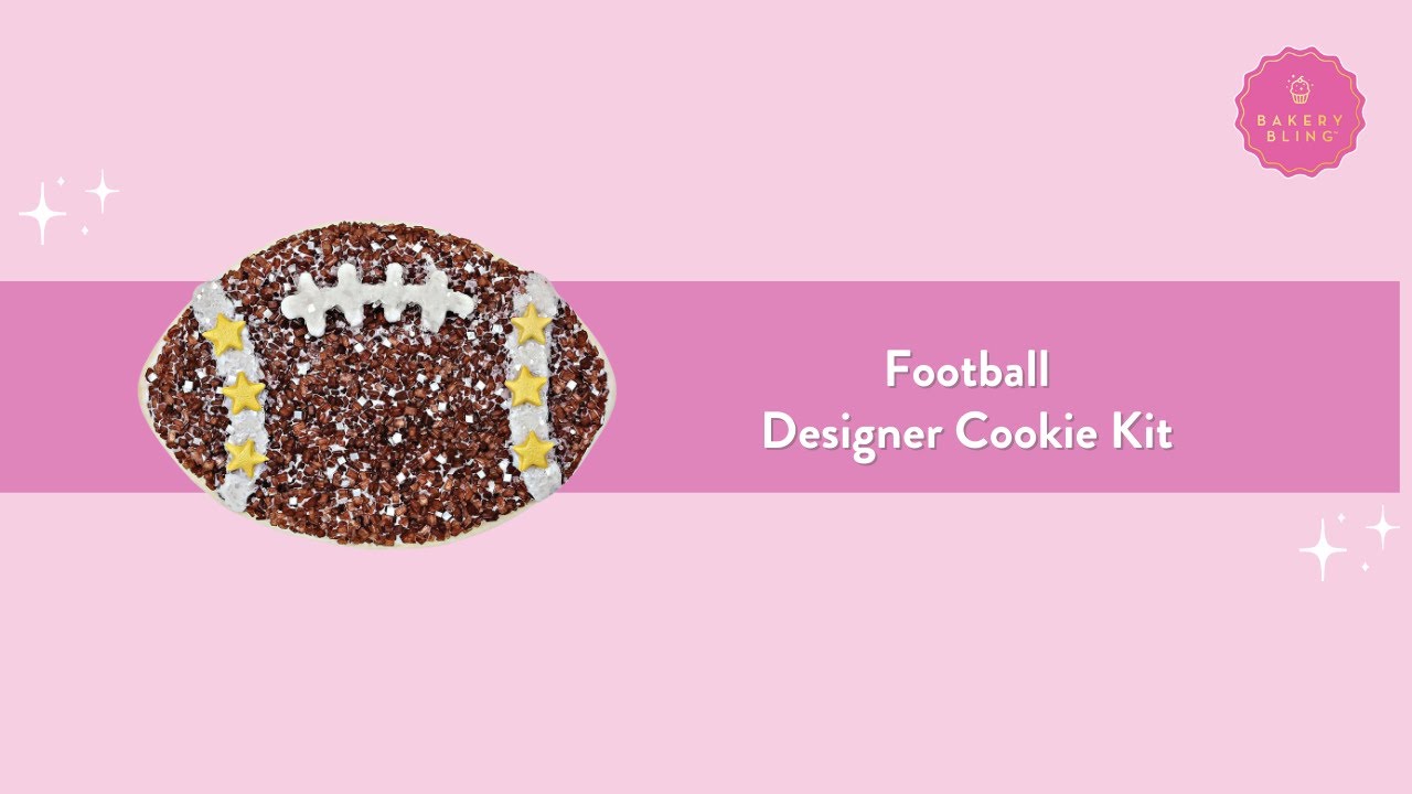 Football Designer Cookie Kit Tutorial - YouTube