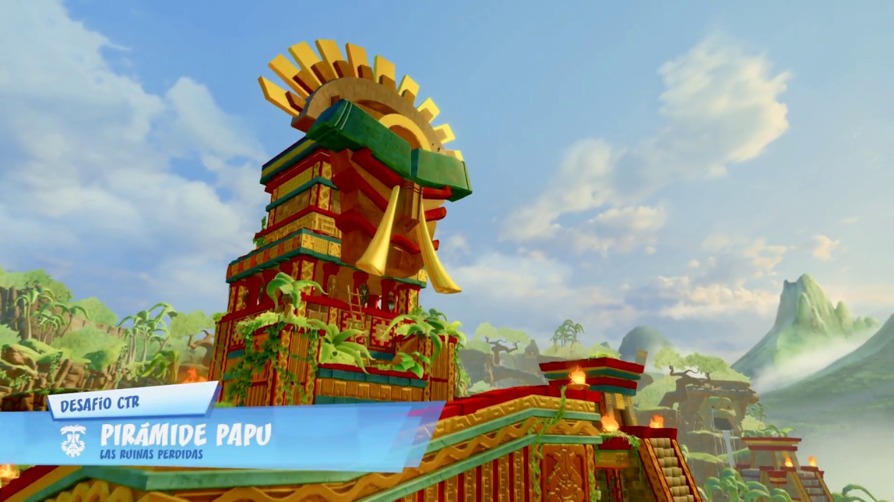 CTR Challenge - Papu´s Pyramid - Crash™ Team Racing Nitro-Fueled - YouTube