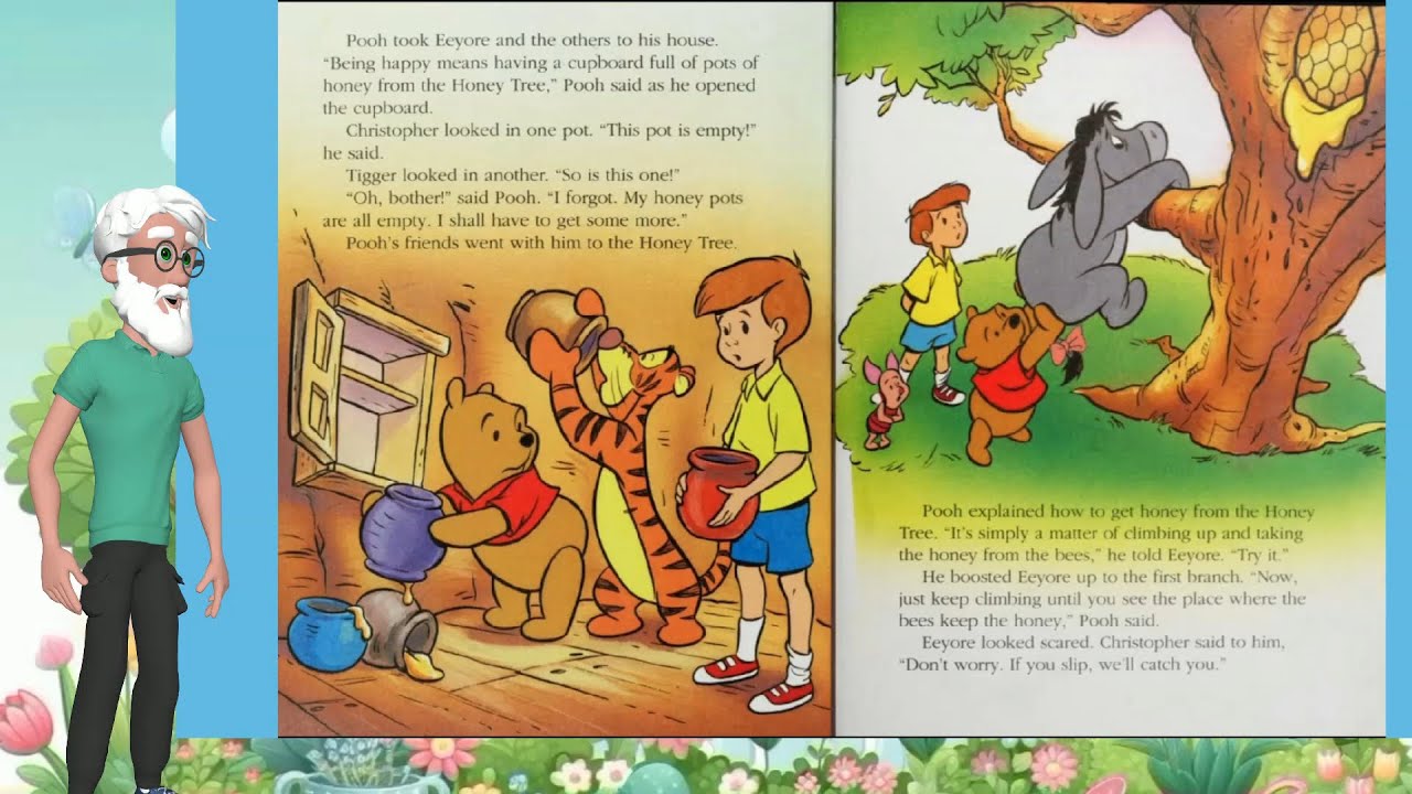 Winnie the pooh and a day for Eeyore / Audio Book - YouTube