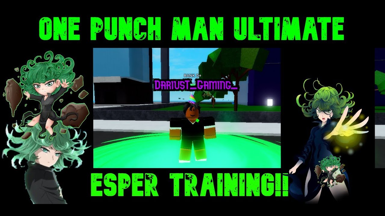 ONE PUNCH MAN:ULTIMATE- ESPER TRAINING AND LVLING!! - YouTube