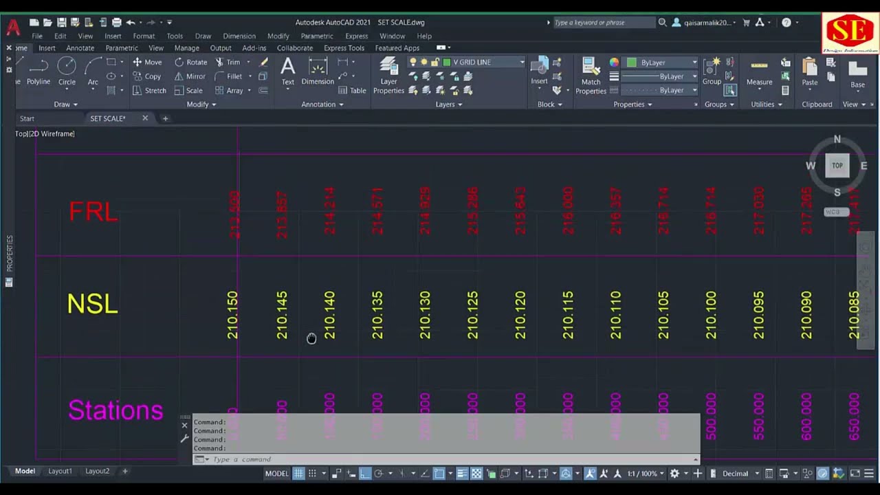 How To Create Road Profile Set Horizontal Vertical Scale In AUTOCAD YouTube How To Create Road Profile Set Horizontal Vertical Scale In AUTOCAD YouTube