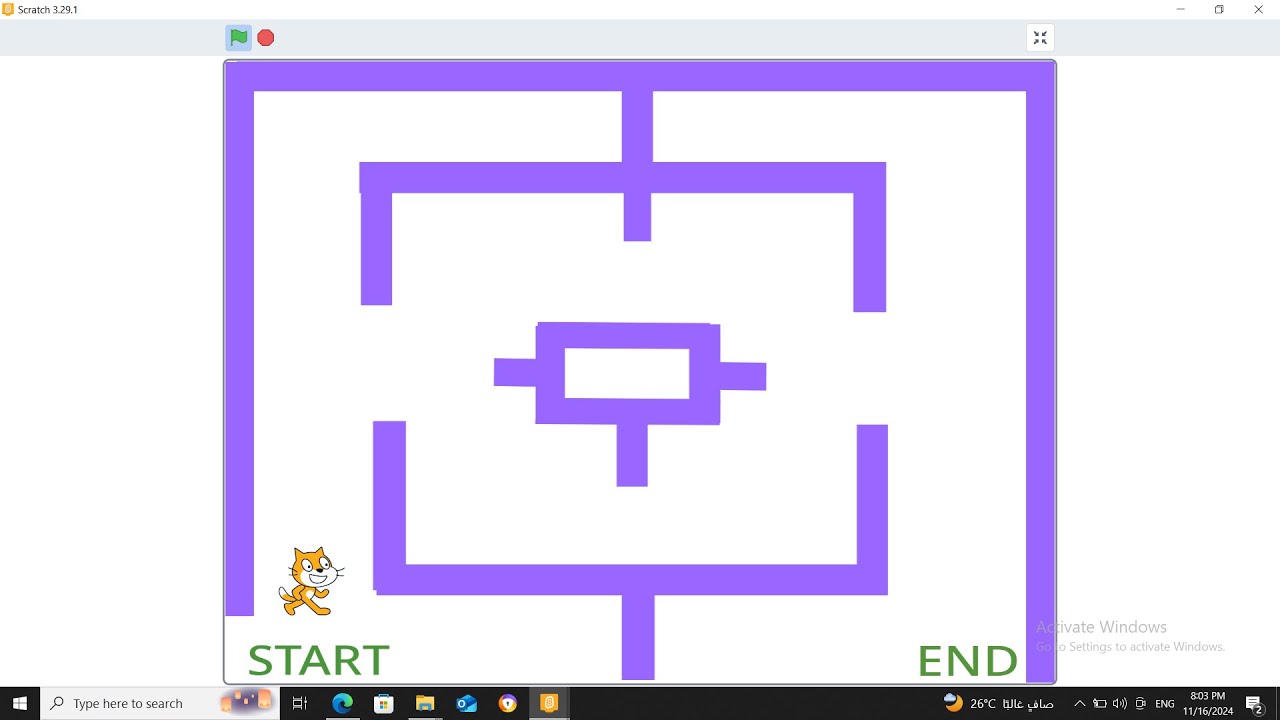 How To Make Maze Game Scratch3 Game Programminglanguages Coding Youtube 1856