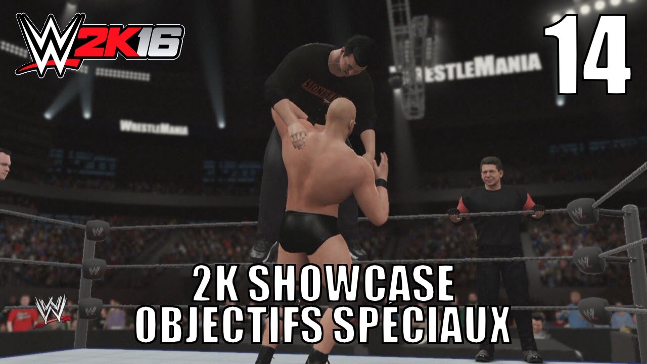 [Fr] WWE 2K16 - 2K Showcase de Stone Cold - Objectifs Spéciaux #14 ...