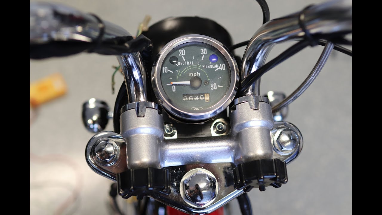 1976 Honda CT70 Project Bike - Part 7 (Speedometer Mount) - YouTube