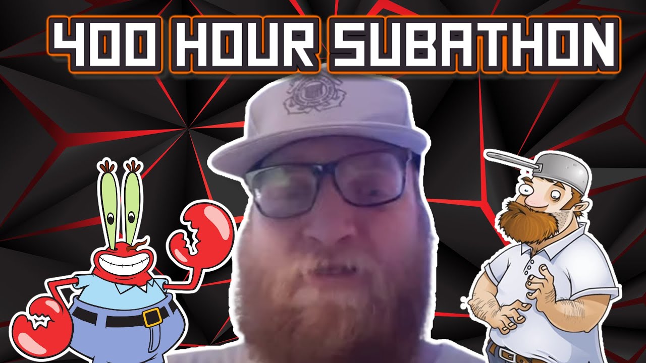 400 hours subathon | almost 300 hours in 120 hours left | live on kick ...