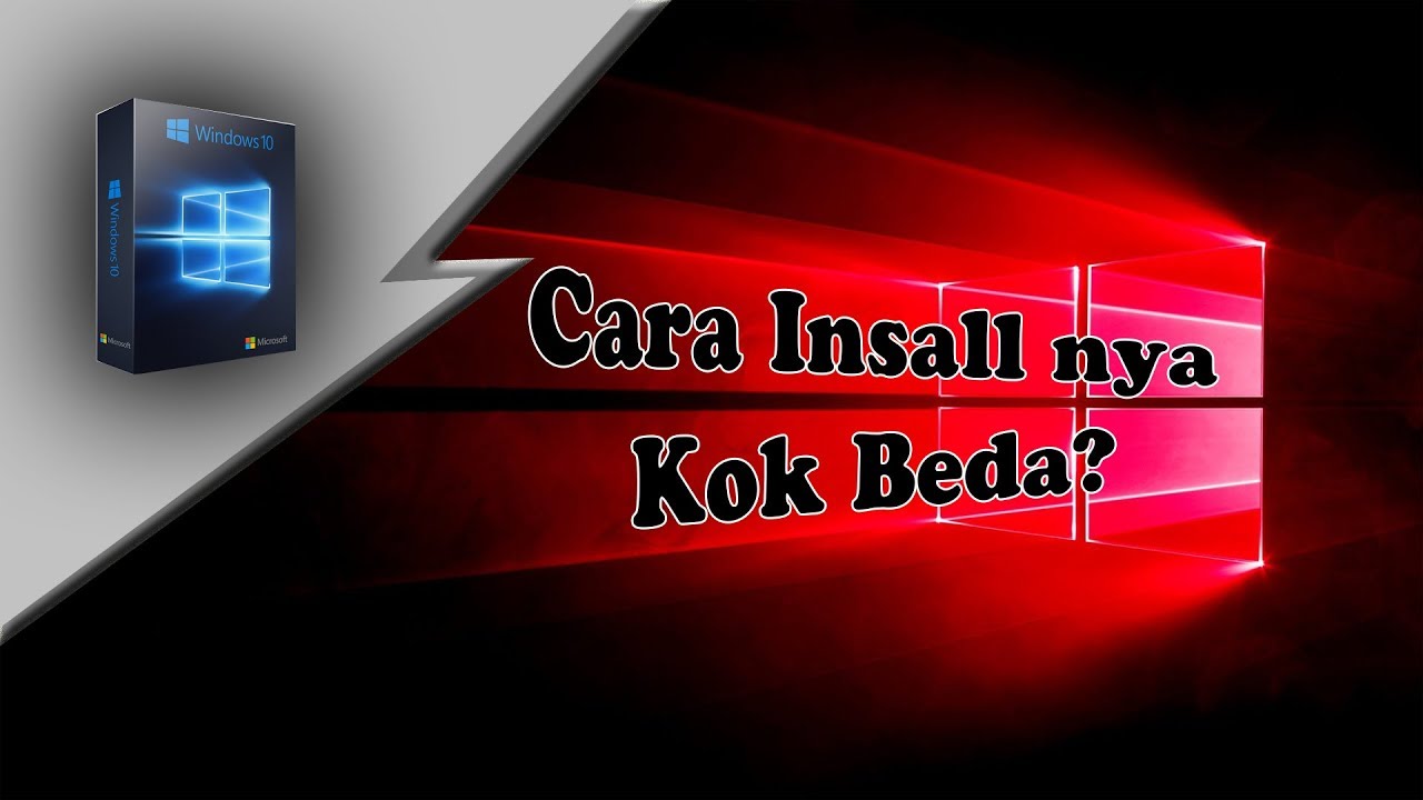 Cara Install Windows 10 RS5 Berbeda Dari RS5 Biasanya! Apa Sudah di Modif? - YouTube