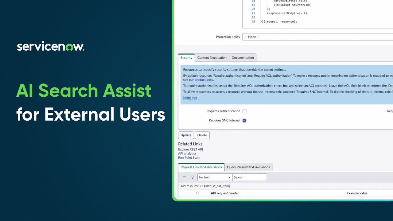 Configure AI Search Assist Actions for external users - YouTube