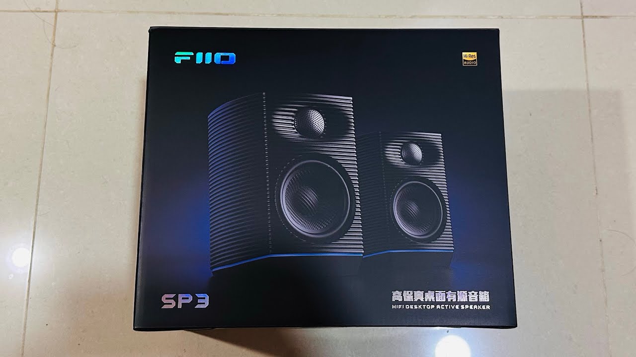 FIIO SP3 Active Speaker for PC/Laptop - unboxing - YouTube