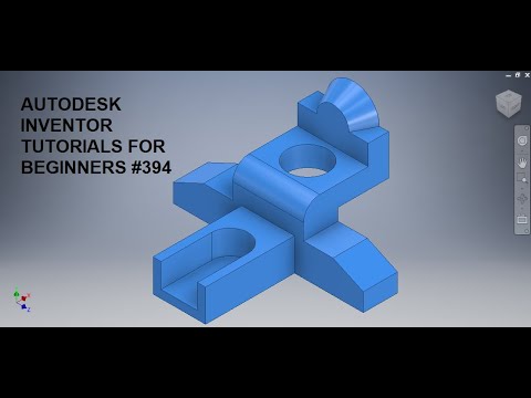 Autodesk Inventor 3d drawing Tutorials #394 || Inventor Tutorials for ...