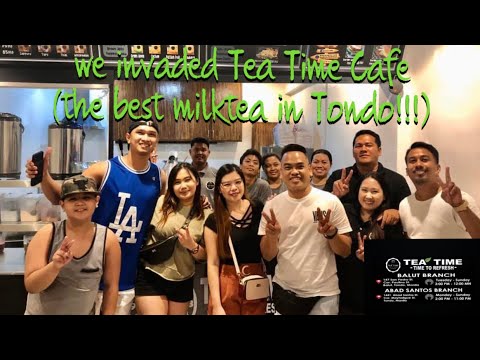 TEA TIME CAFE (WE ORDER EVERYTHING IN THE MENU!) - YouTube