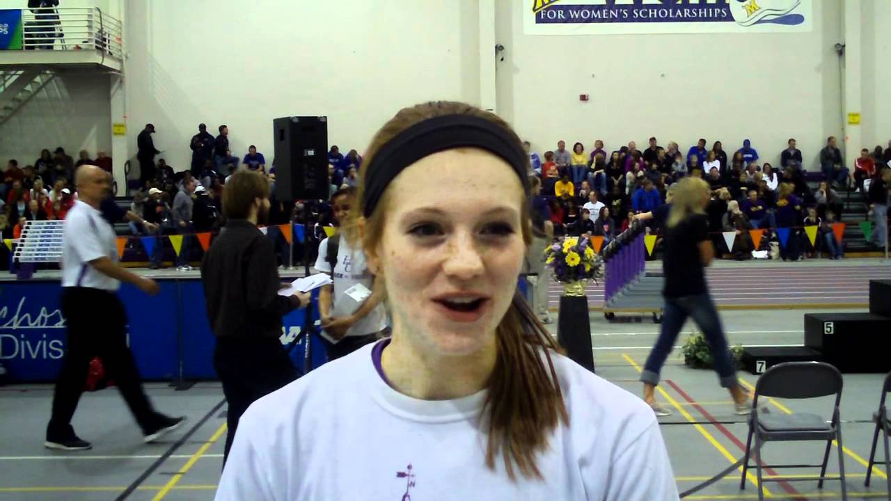 Truman State's Jennifer Zweifel after Runner-up Finish in Long Jump ...