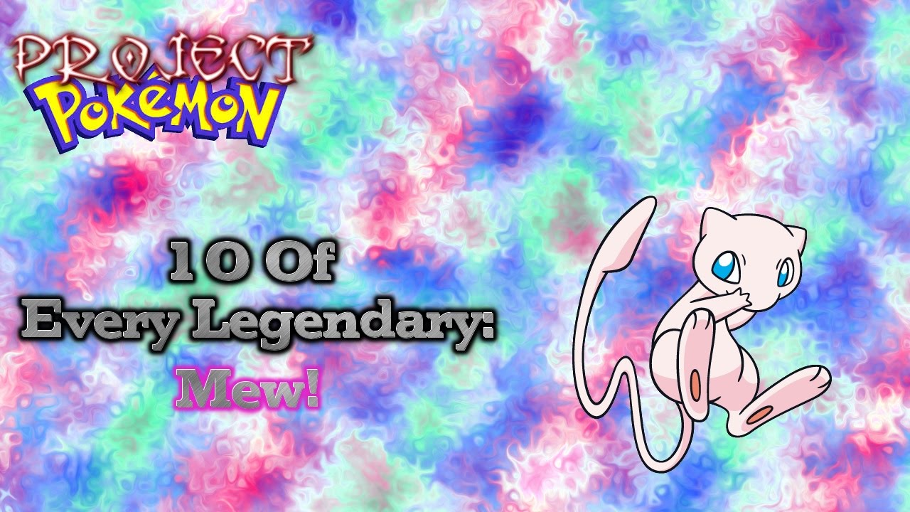 Roblox Project Pokemon - 10 Of Every Legendary: Mew! - YouTube