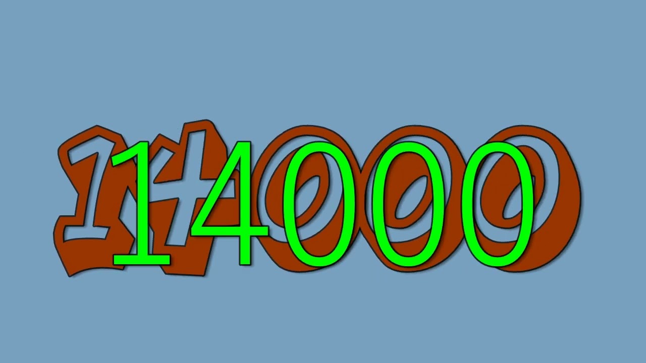 Colorful Numbers 2345 to 20348 - YouTube