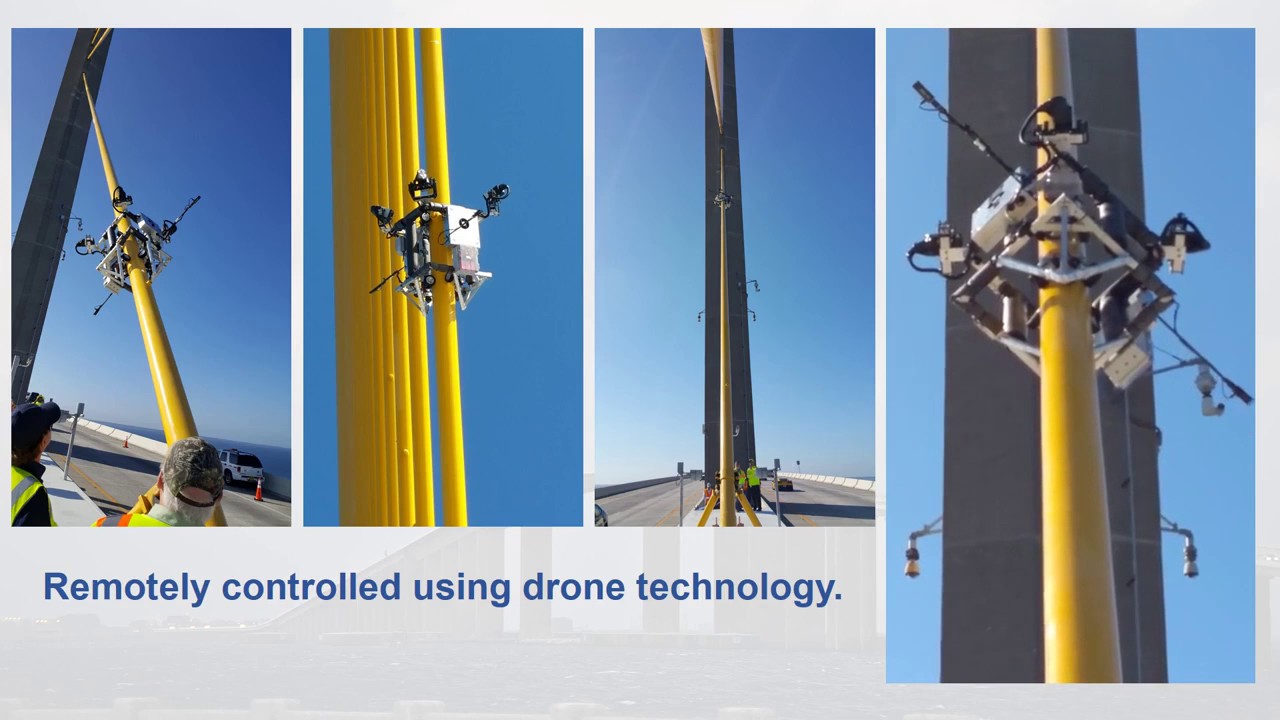 CableScan™ Cable-Stayed Bridge Inspection Service - YouTube