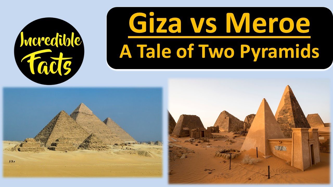 Giza vs Meroe: A Tale of Two Pyramids #history #pyramid #gizabeauty # ...