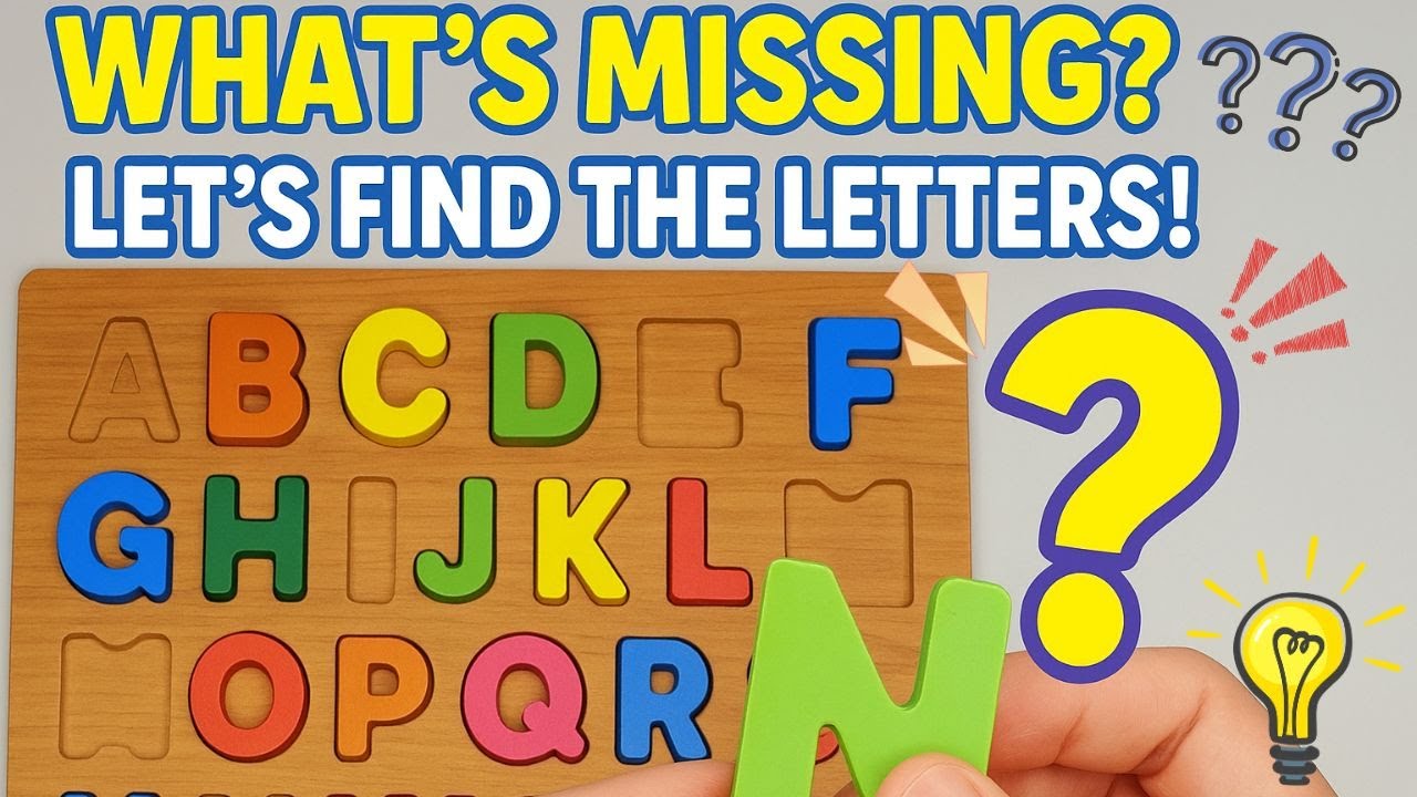 Find the Missing Letters | ABC Puzzle Challenge for KidsㅣA to Z ...