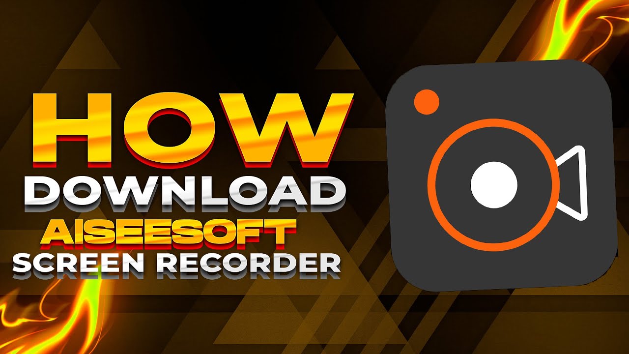 How to download crack Aiseesoft Screen Recorder Pro - YouTube