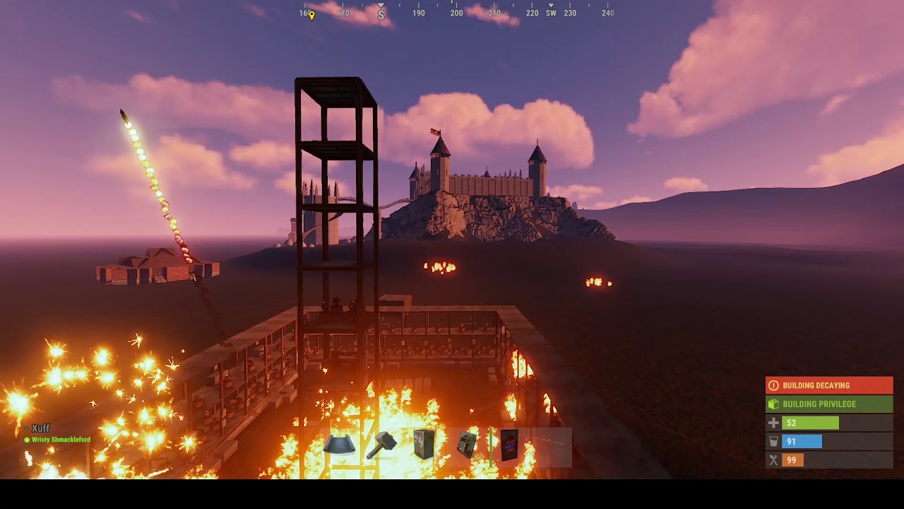 RUST: Killing A Server With Rocket Turrets - YouTube