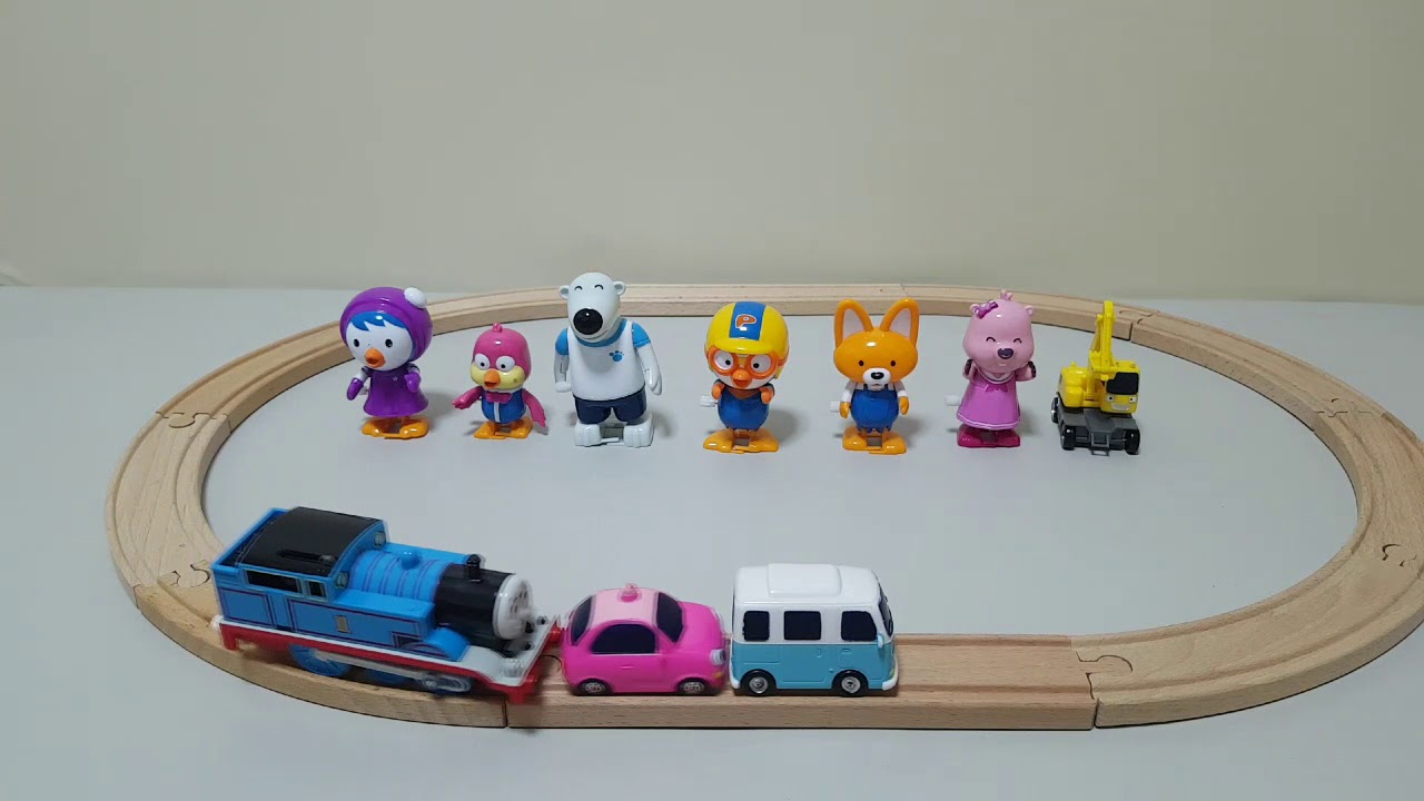 토마스와 친구들 기차놀이- sun baby tv - Toy video channel - YouTube