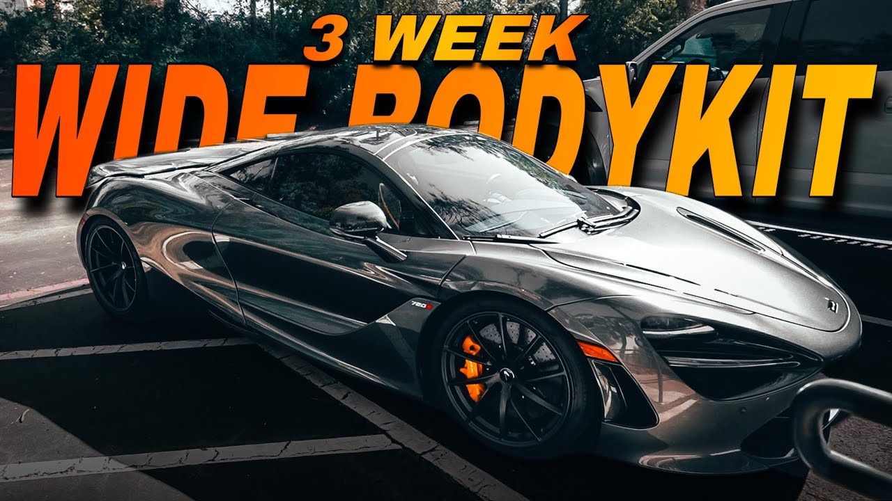 1st IN THE WORLD 'RYFT' MCLAREN 720S WIDEBODY KIT FOR SEMA! - YouTube