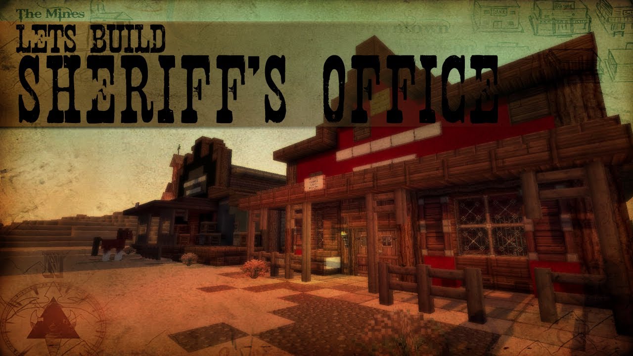 Let's Build Western #5 | Sheriff's Office & Jail (Minecraft ...