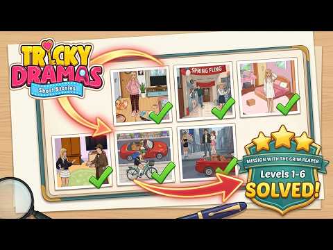 💀 Tricky Dramas: Short Stories – Story 11 (Levels 1-6) Full Walkthrough! 🎯