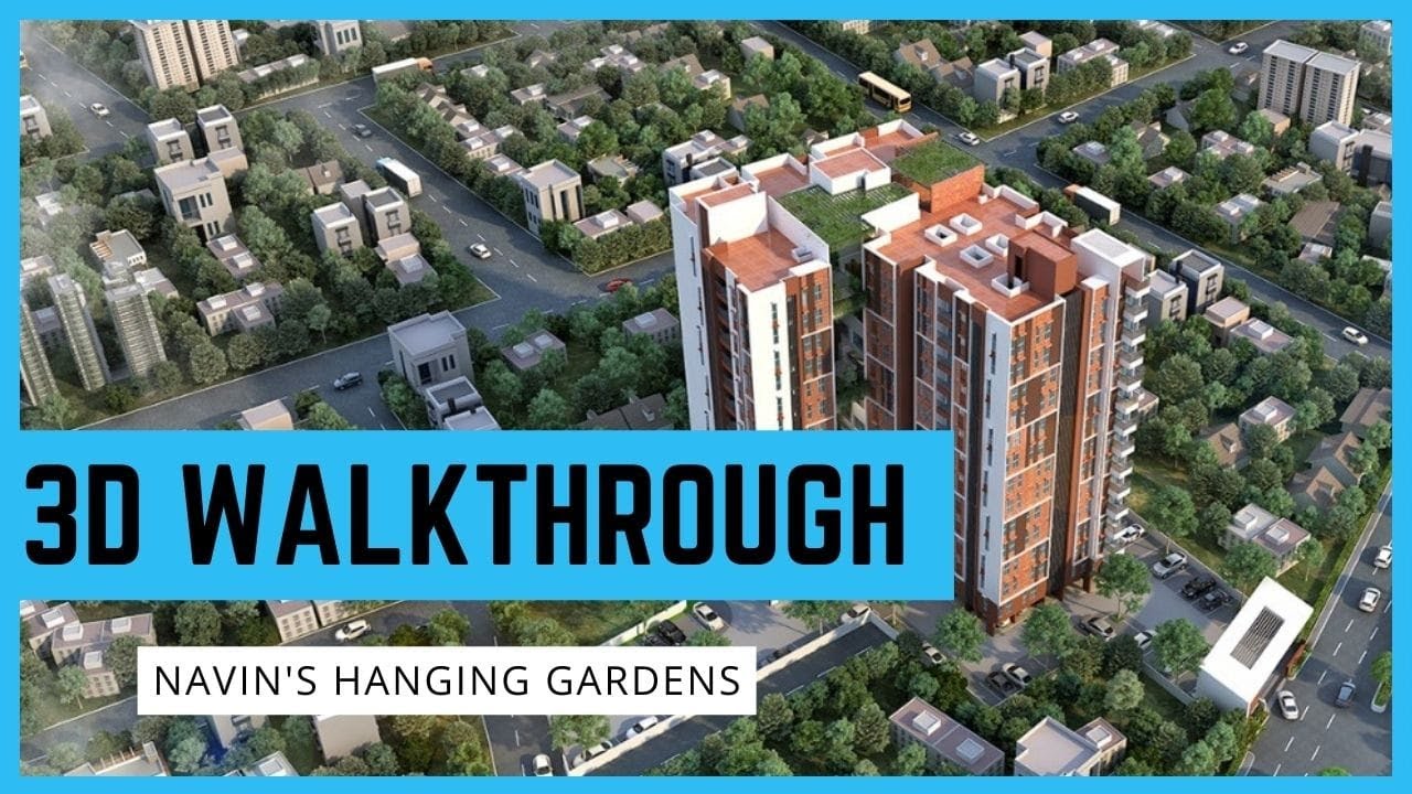 Navins Hanging Garden by MCM3D | 3D Architectural Visualization | Top 3D Walkthrough Services ...