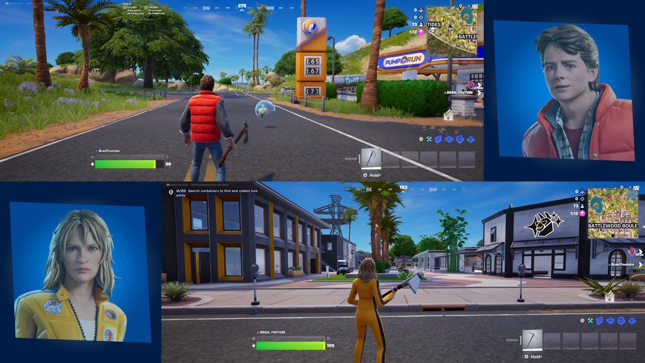 How To SPLIT SCREEN on Fortnite Chapter 7 - YouTube