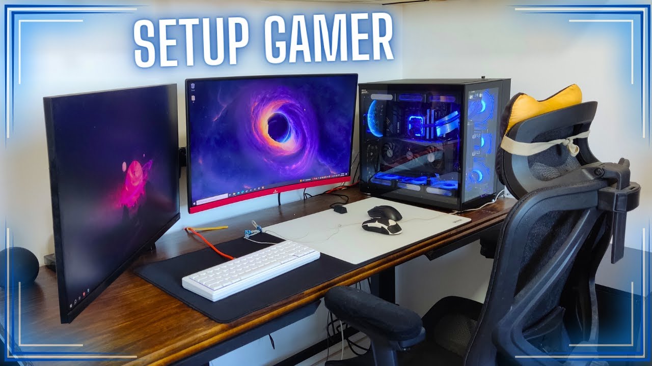 Mostrando meu SETUP GAMER 2024 do Aliexpress - YouTube