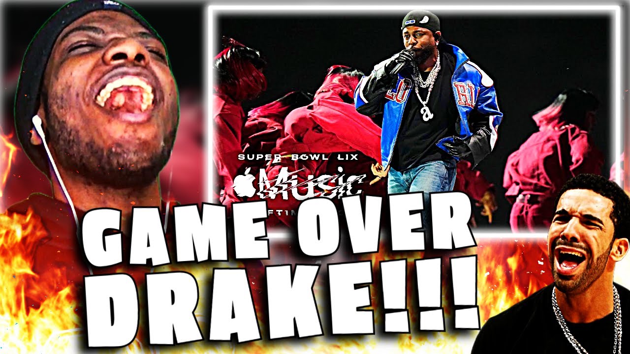 GAME OVER DRAKE!! Kendrick Lamar's Epic Super Bowl Halftime Show 2025 ...