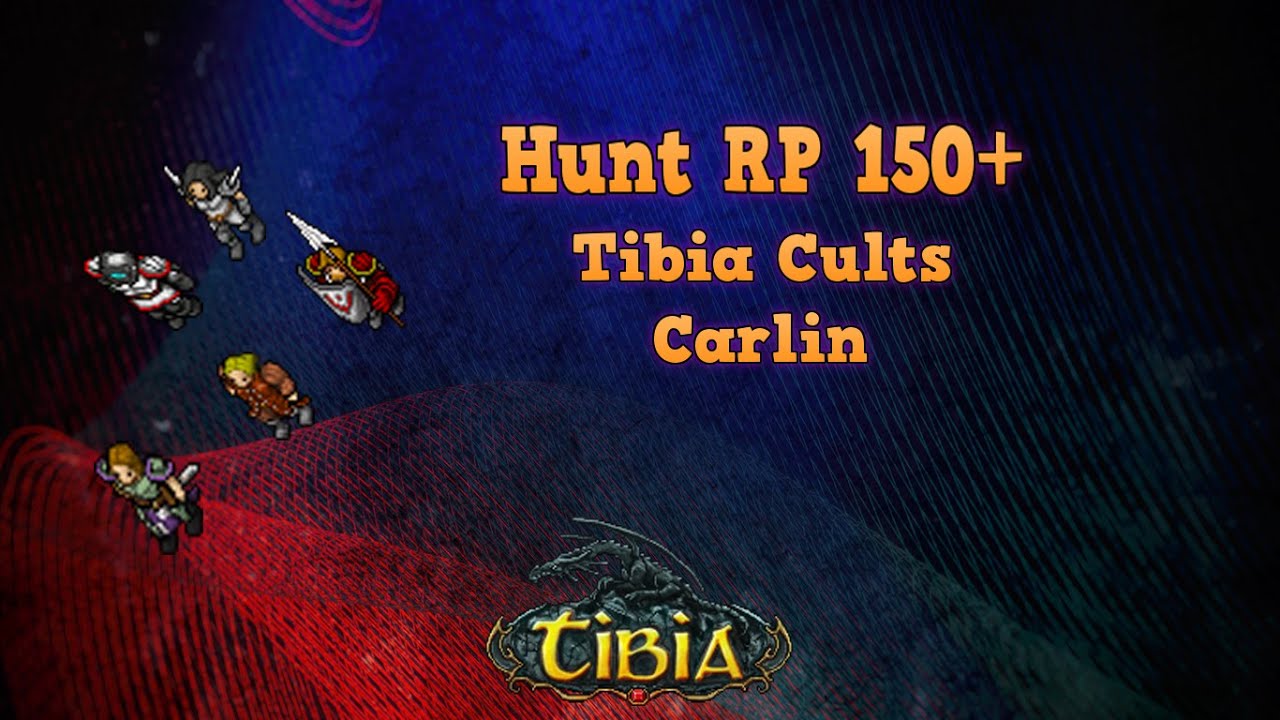 Tibia - CULTS CARLIN HUNT (RP 150+) - YouTube