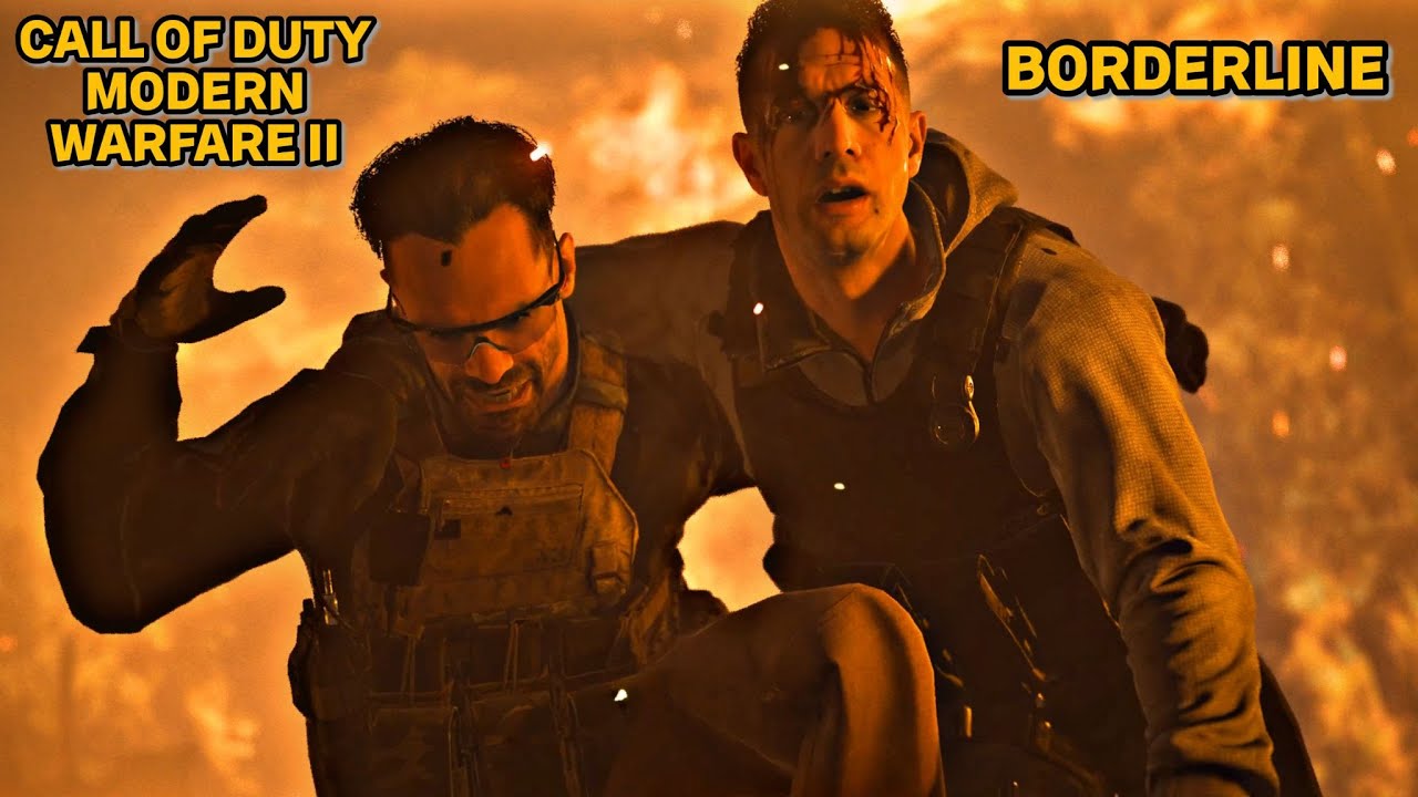 Call Of Duty Modern Warfare 2 Borderline Gameplay In 4K - YouTube