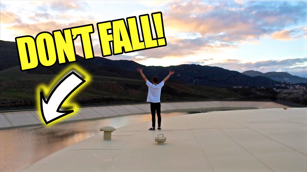 CLIMBING A HUGE WATER TOWER! - YouTube