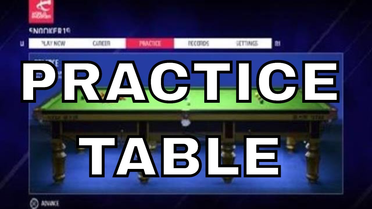 Snooker 19 Practice Table! First Impressions and 147 break Patch 1.14 ...