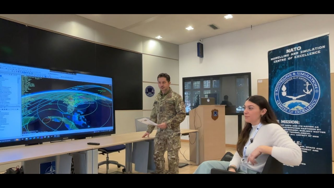 Intern at NATO M&S COE - YouTube