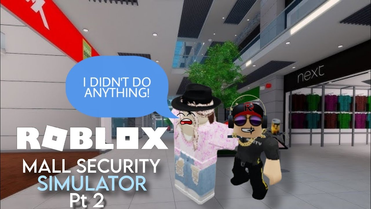 CATCHING MORE SHOPLIFTERS! - Mall Security Simulator: Roblox [8] - YouTube