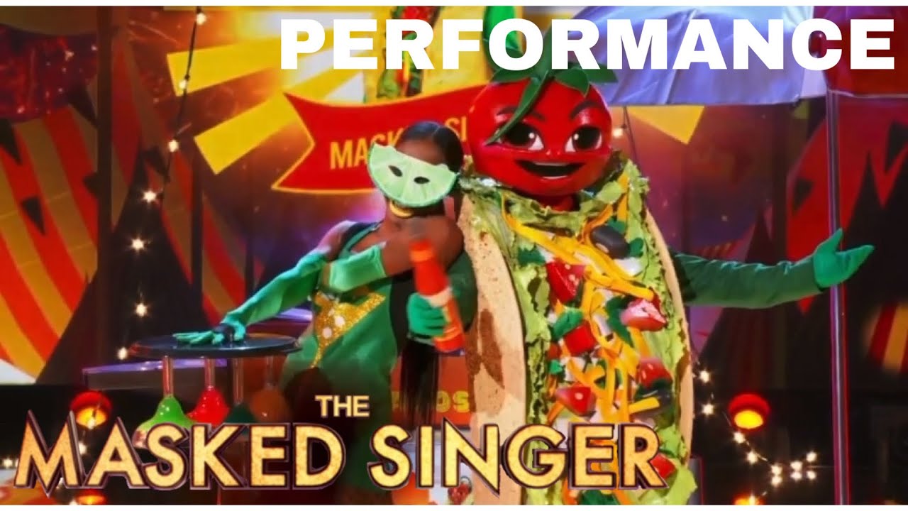 Taco sings “Bossa Nova Baby” by Elvis Presley | The Masked Singer ...