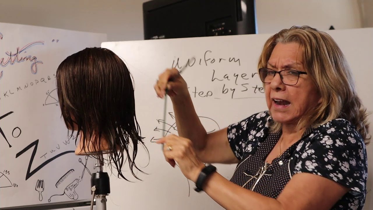 Uniform Layer Haircut step by step - YouTube